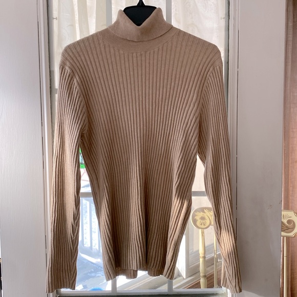 Sweaters | Womens Turtleneck Sweater Joanne Pierre Extra Large Beige In ...
